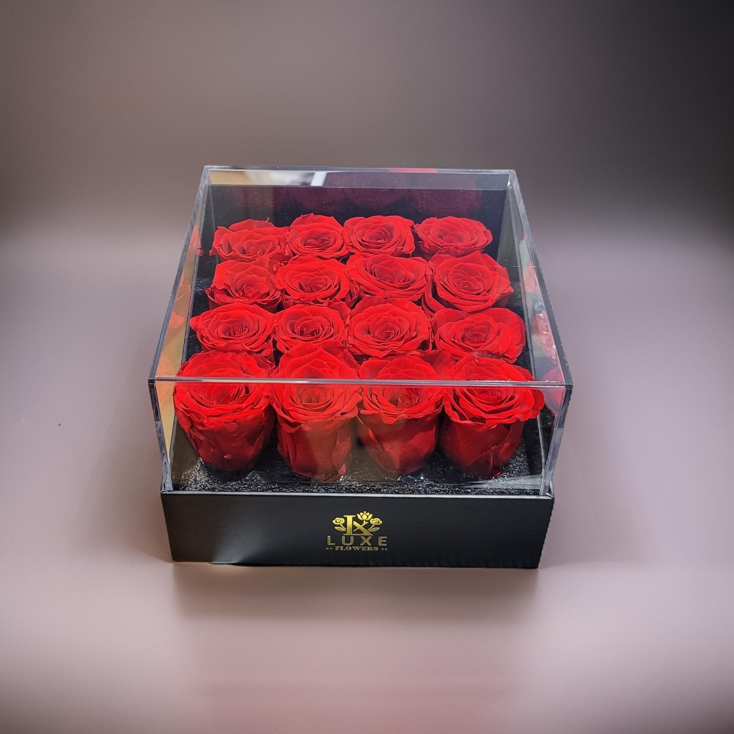 Acrylic Boxes- Preserved Roses -- Flowers Last Three Years – Luxe Flowers