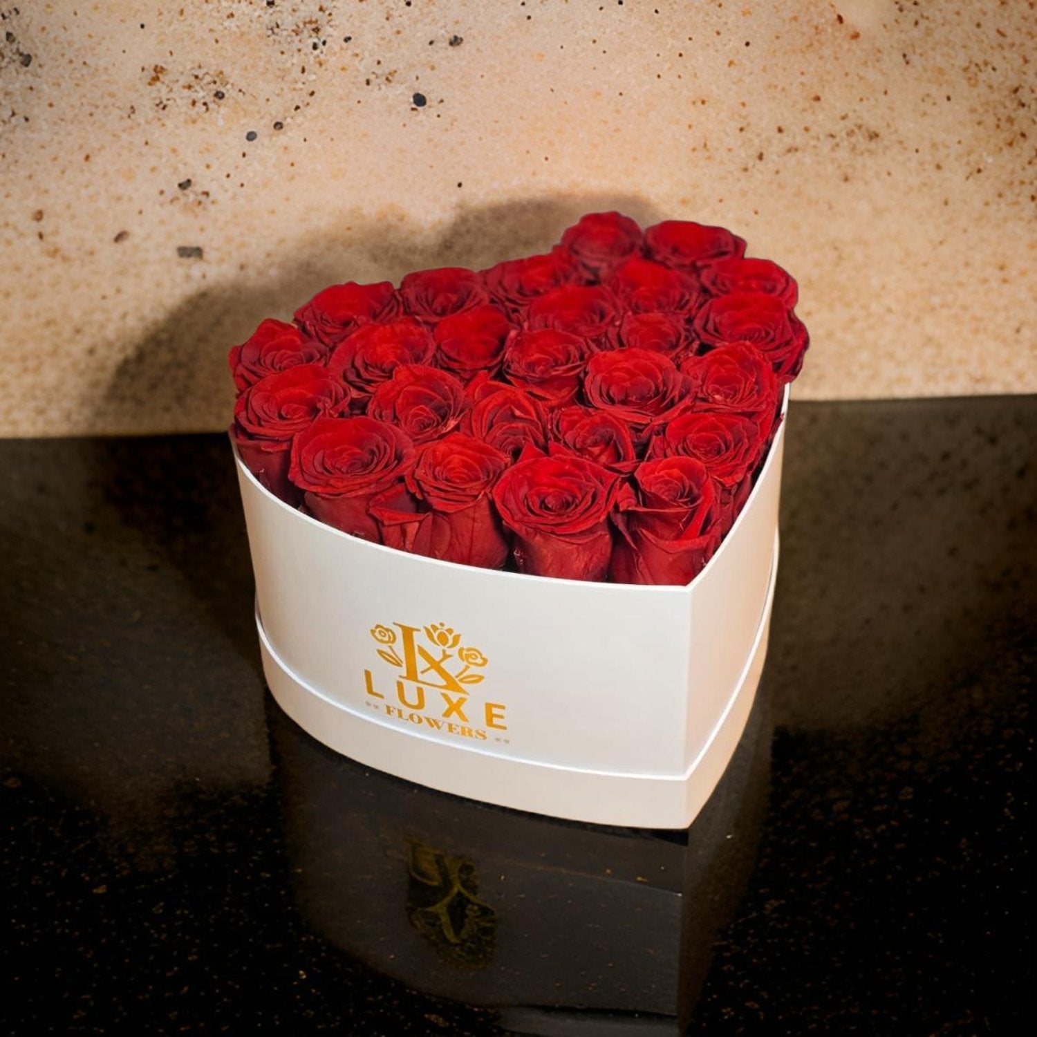Preserved Rose - Heart Shape Boxes - Flowers Last Three Years – Luxe ...